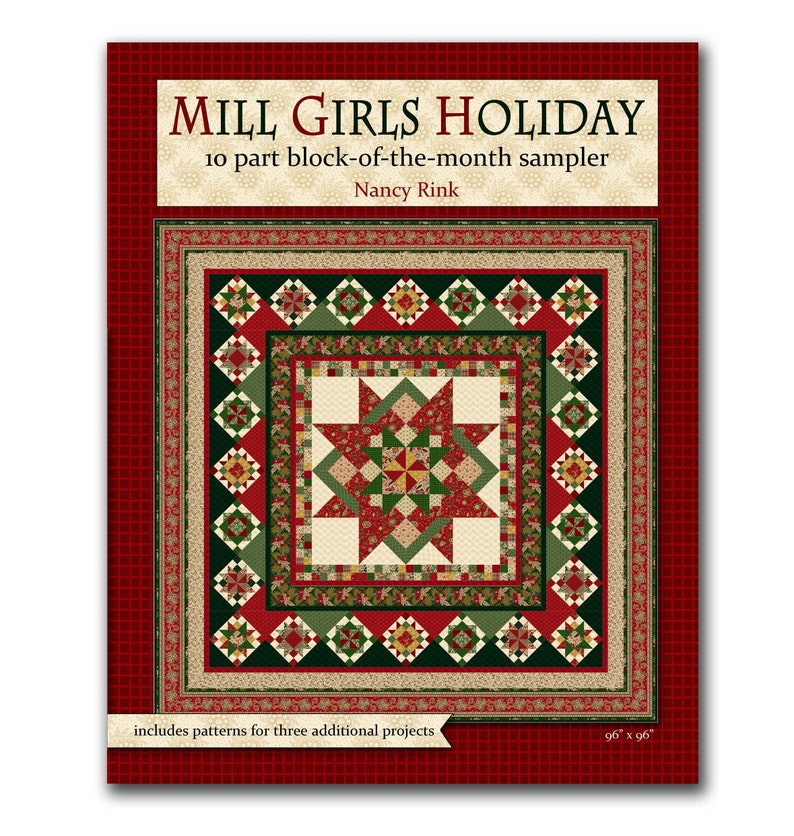 Mill Girls Holiday Block of the Month Pattern - Etsy