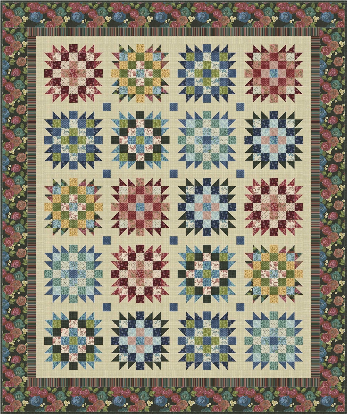 Georgetown Fat Quarter Friendly Quilt Pattern - Etsy