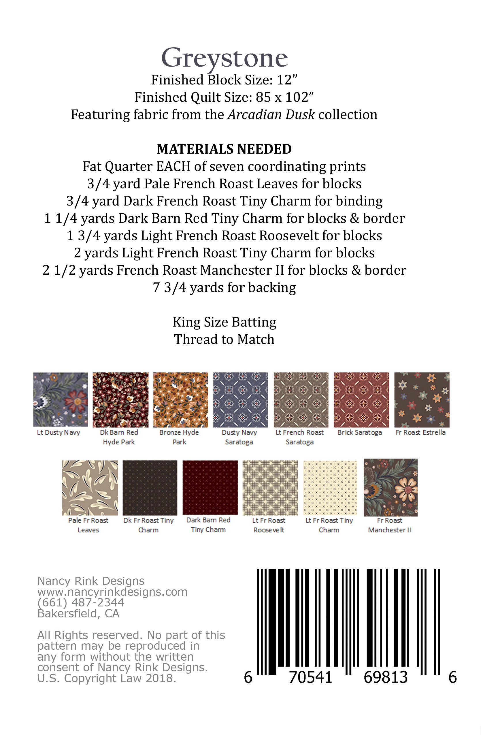 Greystone Digital Pattern - Etsy