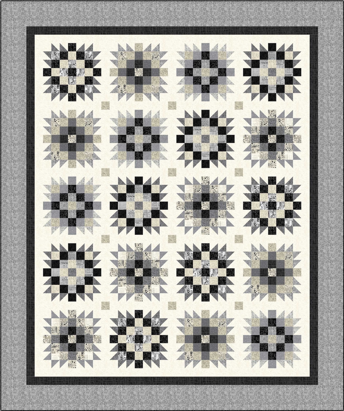 Georgetown Fat Quarter Friendly Quilt Pattern - Etsy