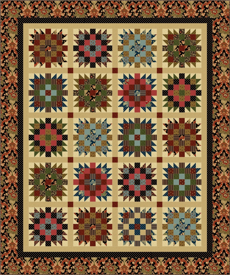 Georgetown Fat Quarter Friendly Quilt Pattern - Etsy