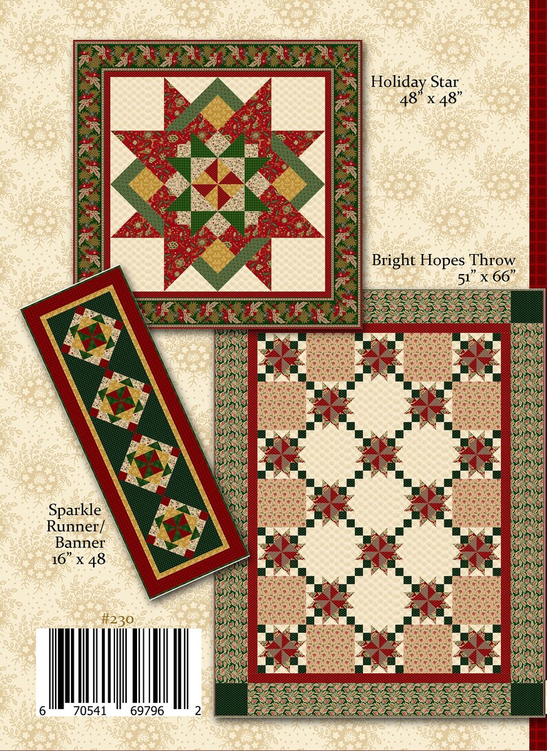 Mill Girls Holiday Block of the Month Pattern - Etsy
