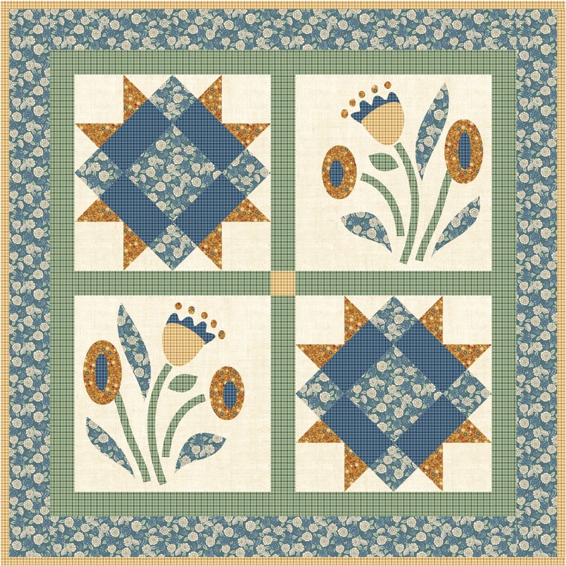 Best Friends Wall Hanging and Runner Quilt Pattern - Etsy