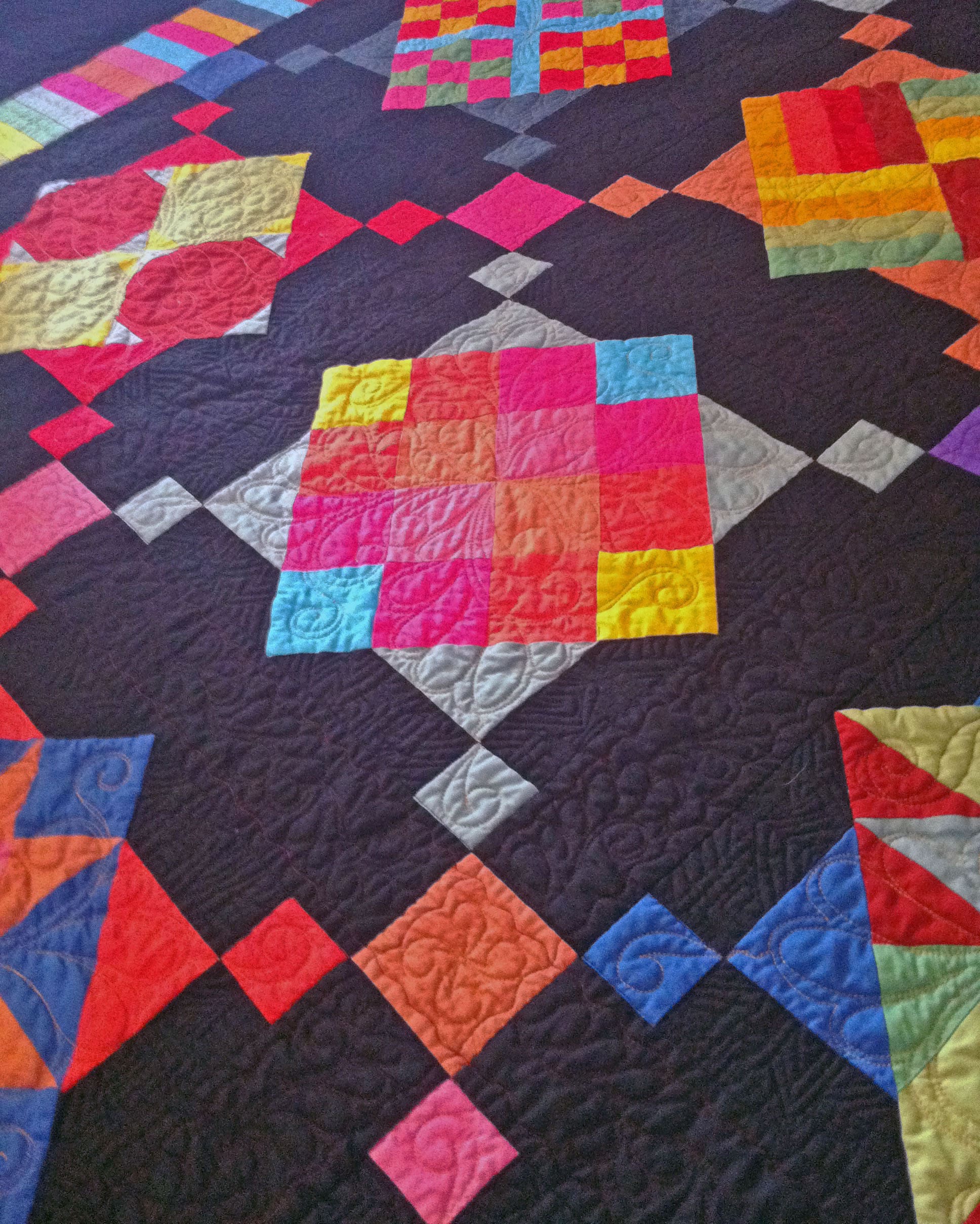 Amish With a Twist Block of the Month Sampler Pattern for 88 X 105 ...