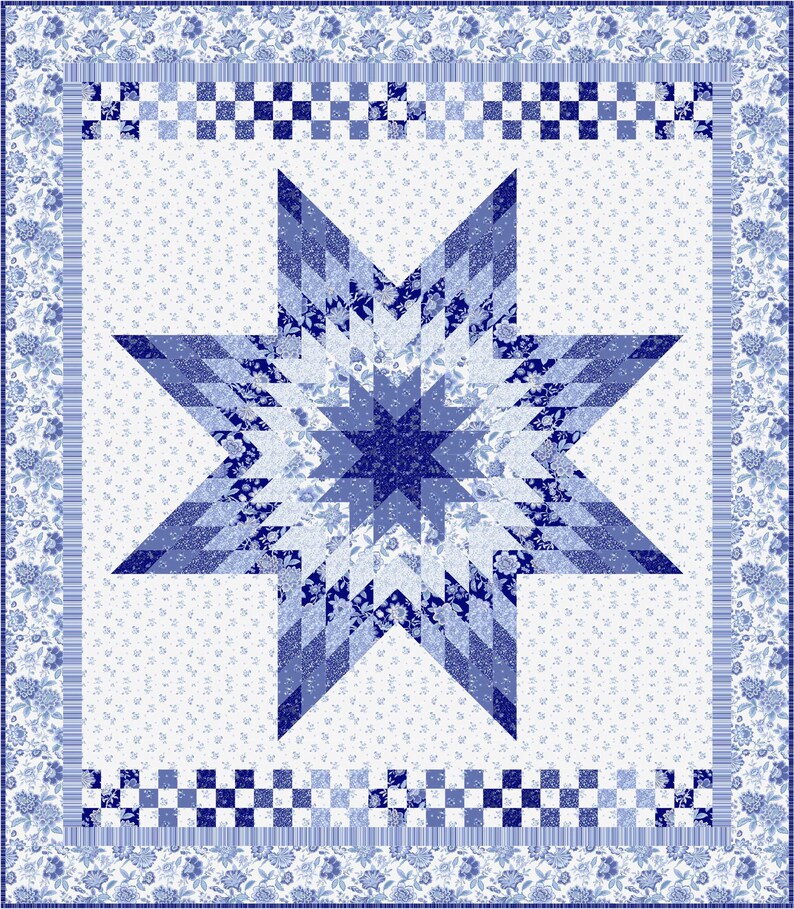 NRD305 Aglow Digital Quilt Pattern - Etsy