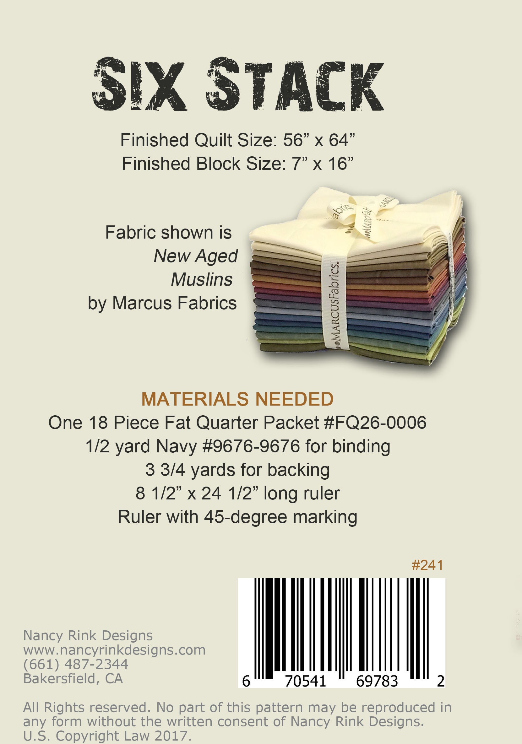 Six Stack Quilt Pattern - Etsy