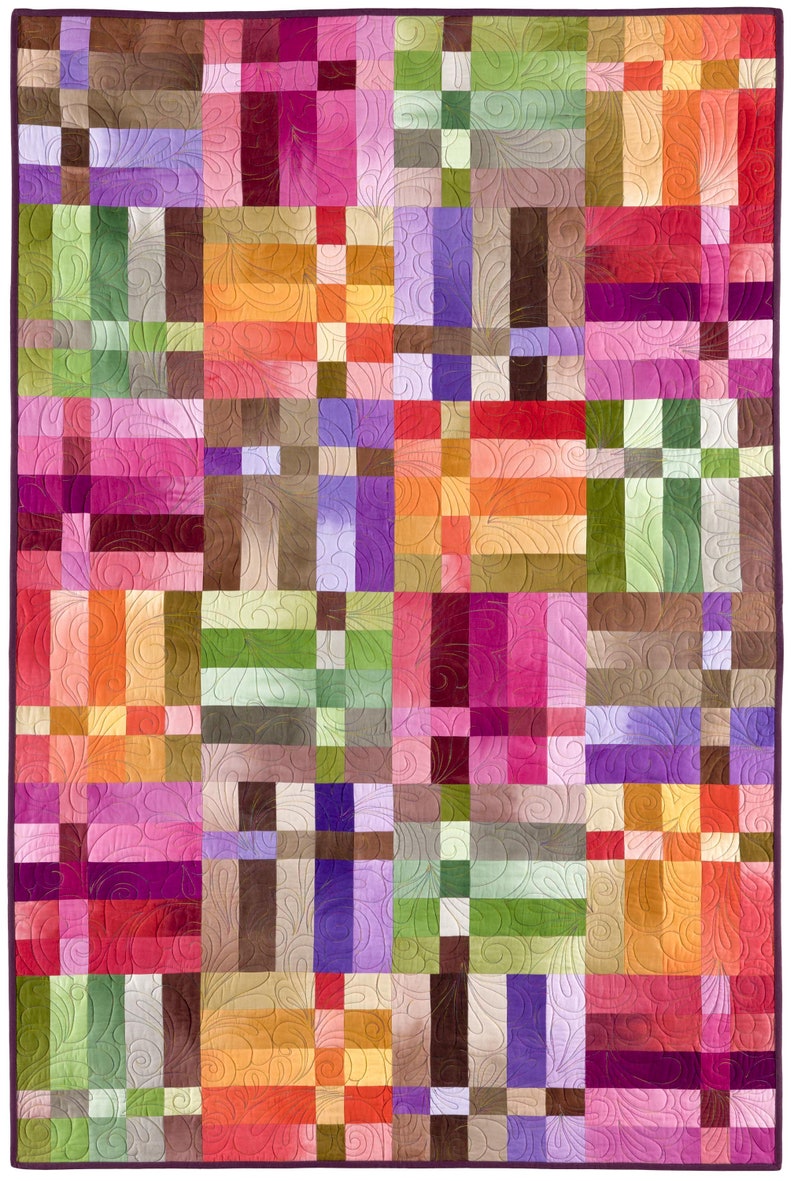 Strip It Three Ways Quilt Pattern Digital Download - Etsy