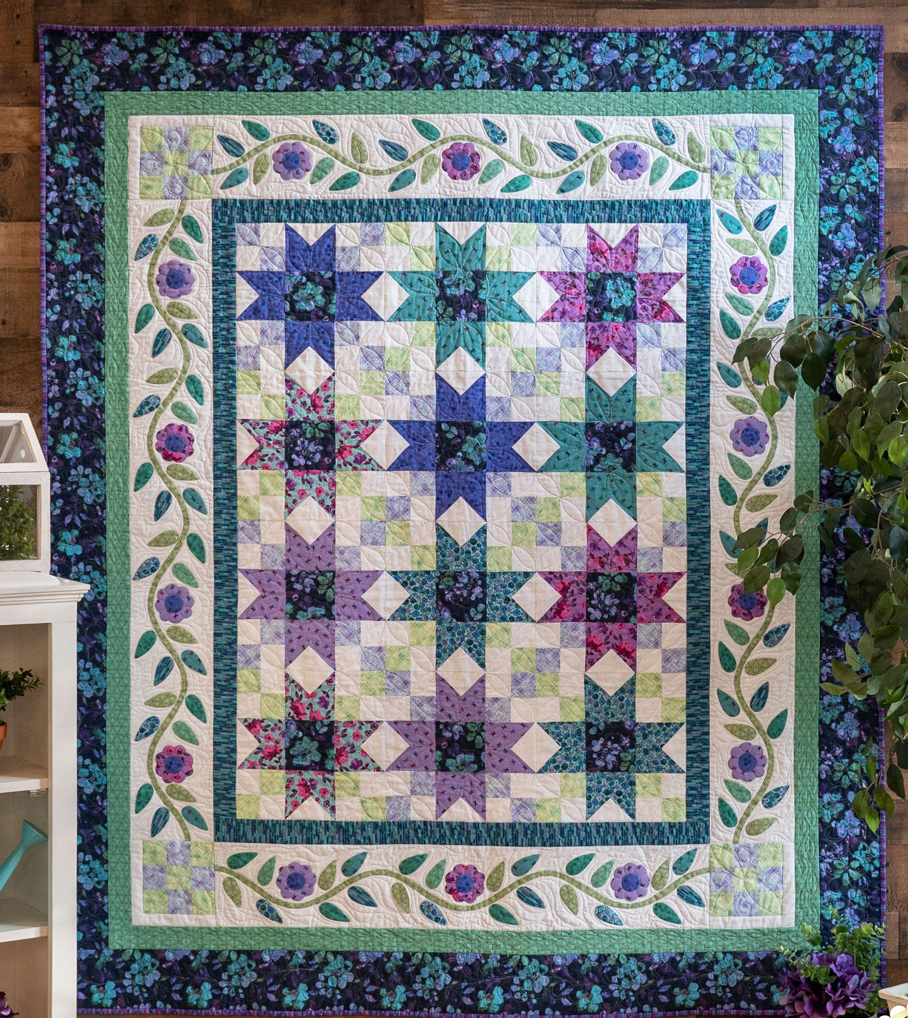 Riviera Rose Quilt Pattern - Etsy