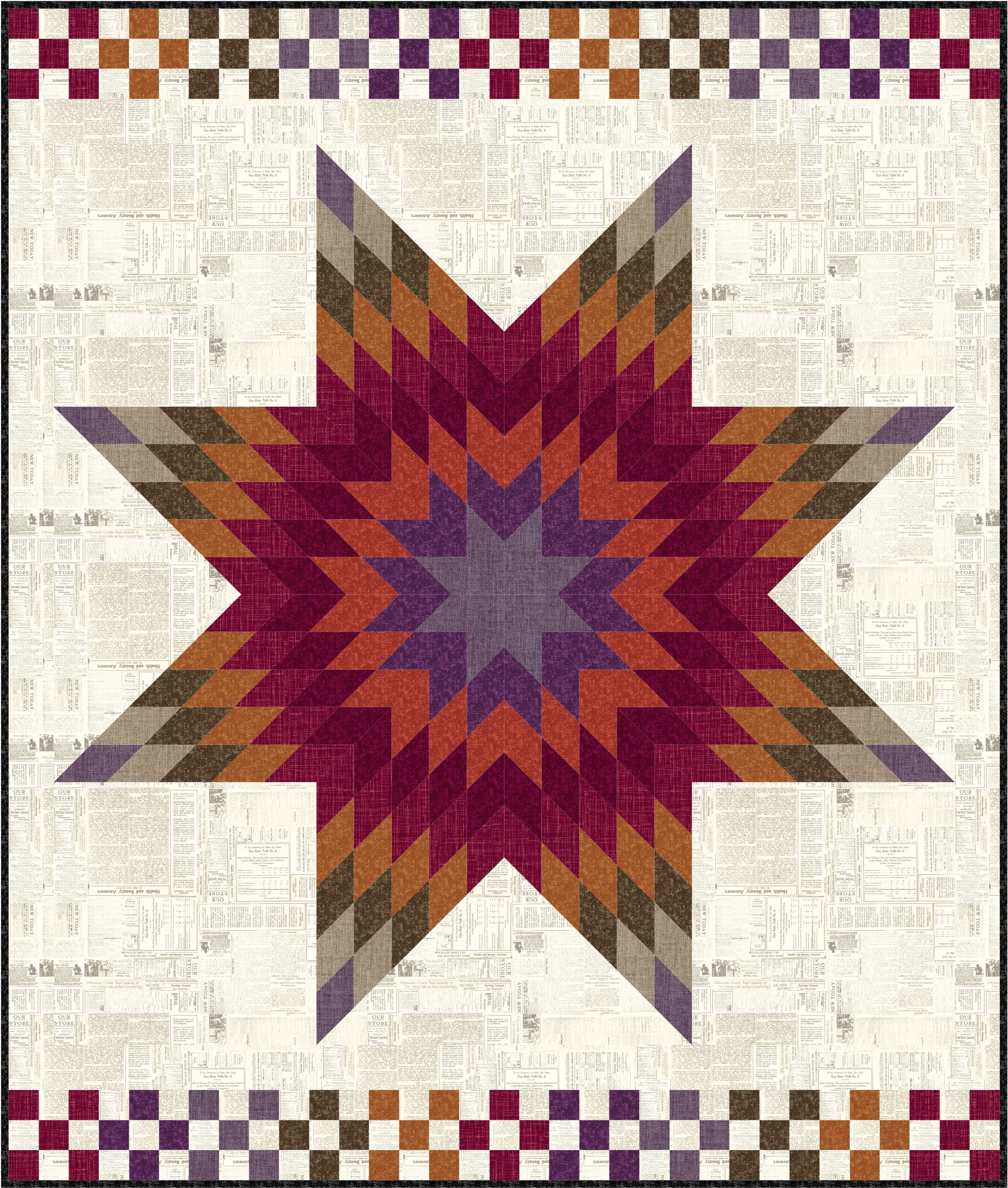 NRD305 Aglow Digital Quilt Pattern - Etsy UK