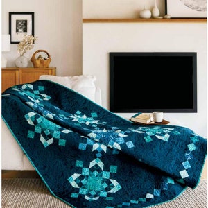 Water Crystals Batik Quilt Pattern Nancy Rink - Etsy