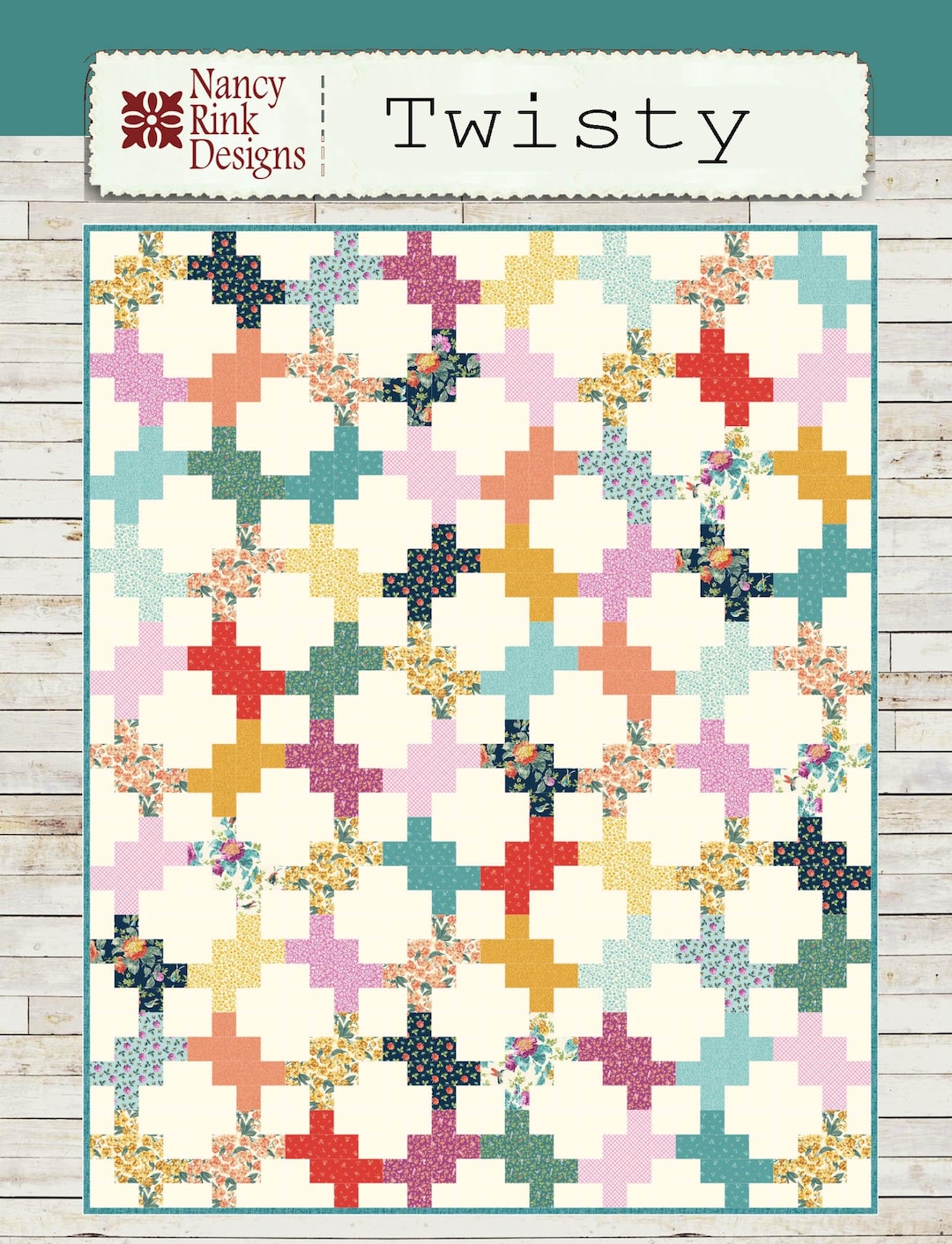 Twisty Quilt Pattern: Beginner-friendly Design (PDF Pattern) - Etsy