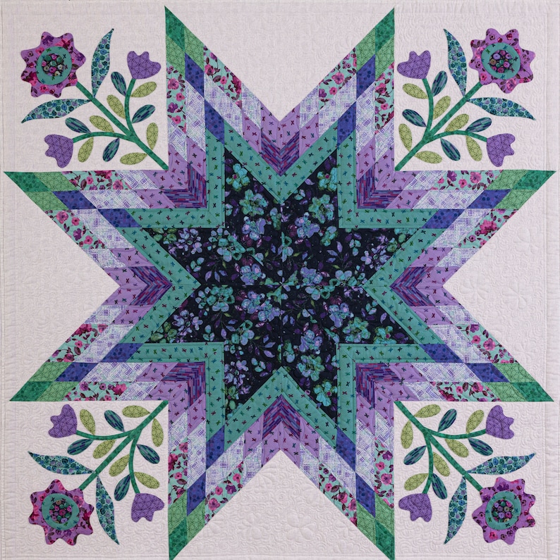 Harmony Block of the Month Quilt Pattern - Etsy