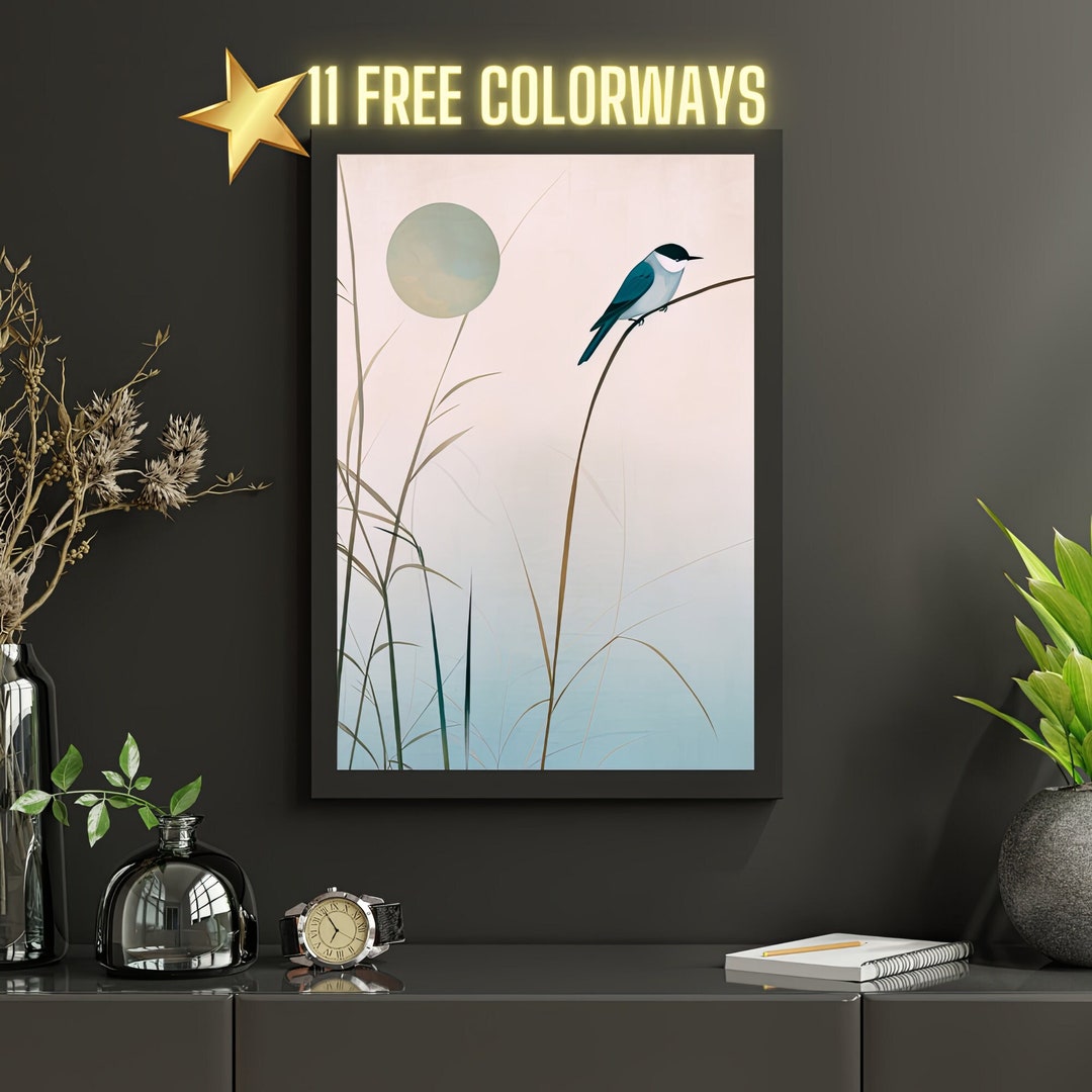 Japandi Wall Art, Wabi Sabi Art Print, Minimalist Modern Japanese ...