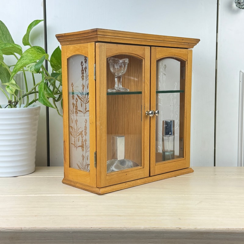 Small Curio Cabinet - Etsy
