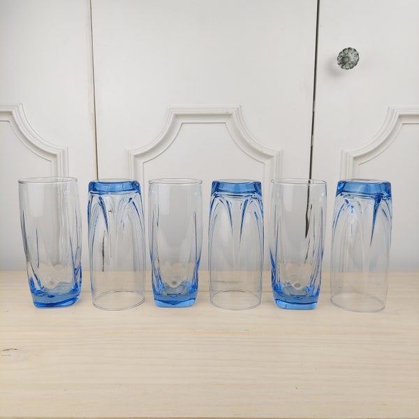 Blue Glassware - Etsy