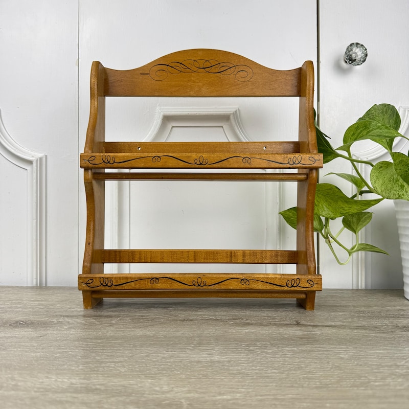 Vintage Spice Rack - Etsy