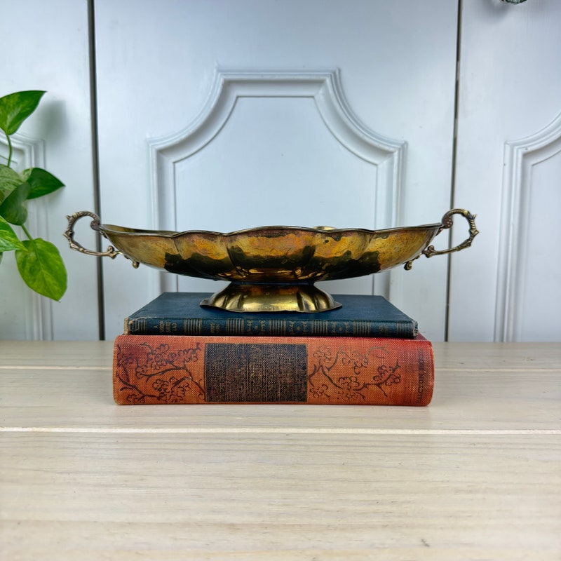 Brass Centerpiece - Etsy