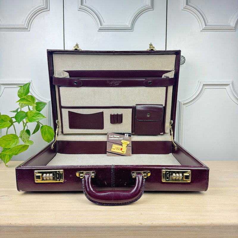 Vintage Briefcase - Etsy