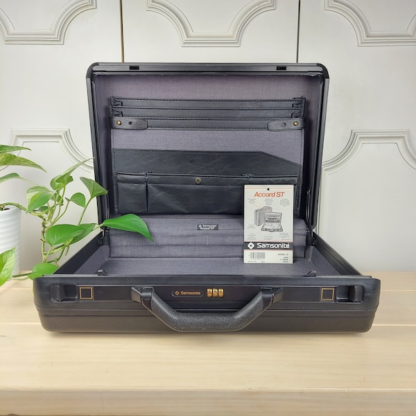 Samsonite 1980 Hard Attache Case - Etsy