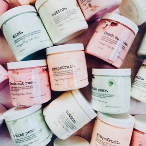 Energy Whipped Body Butter Mousse, Thick Body Cream - Etsy