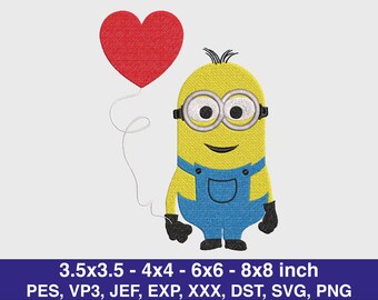 Minion Heart Png - Etsy