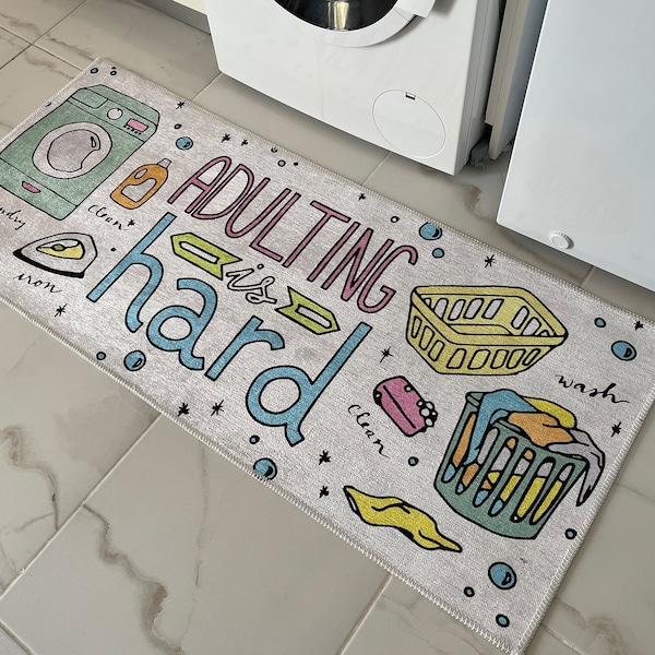Laundry Mat - Etsy