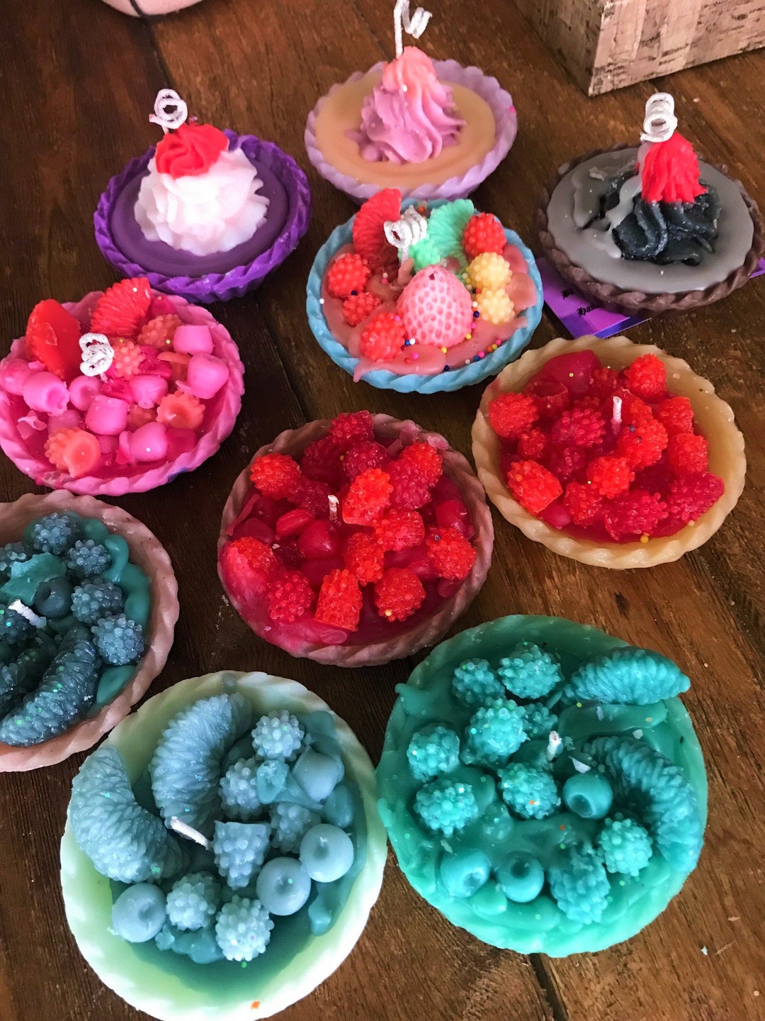 Pie Tart Candle - Etsy
