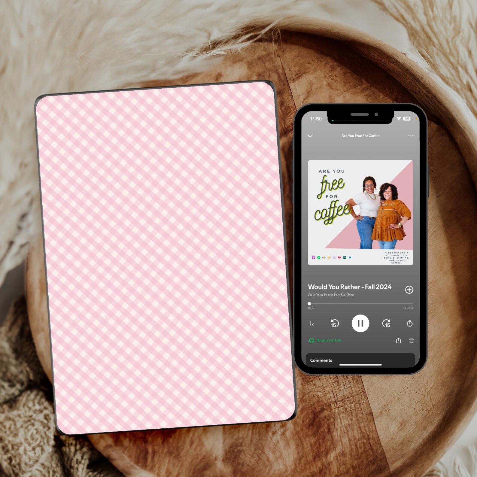 Pretty in Pink Kindle Insert Bundle | Ereader Insert | Wine Glitter ...