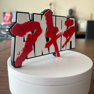 Sign Logo Inspired Akira 3D Print Poster unofficial License - Etsy