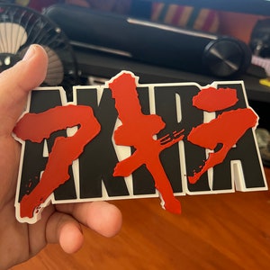 Sign Logo Inspired Akira 3D Print Poster (unofficial License) - Etsy