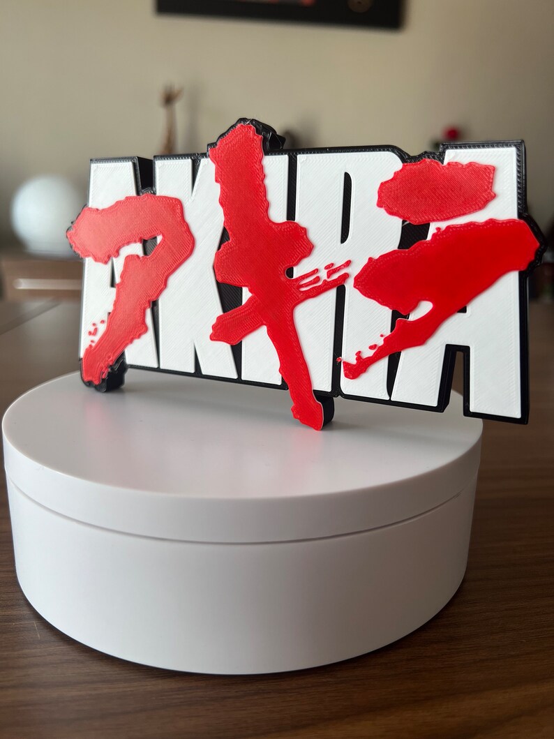 Sign Logo Inspired Akira 3D Print Poster - Etsy