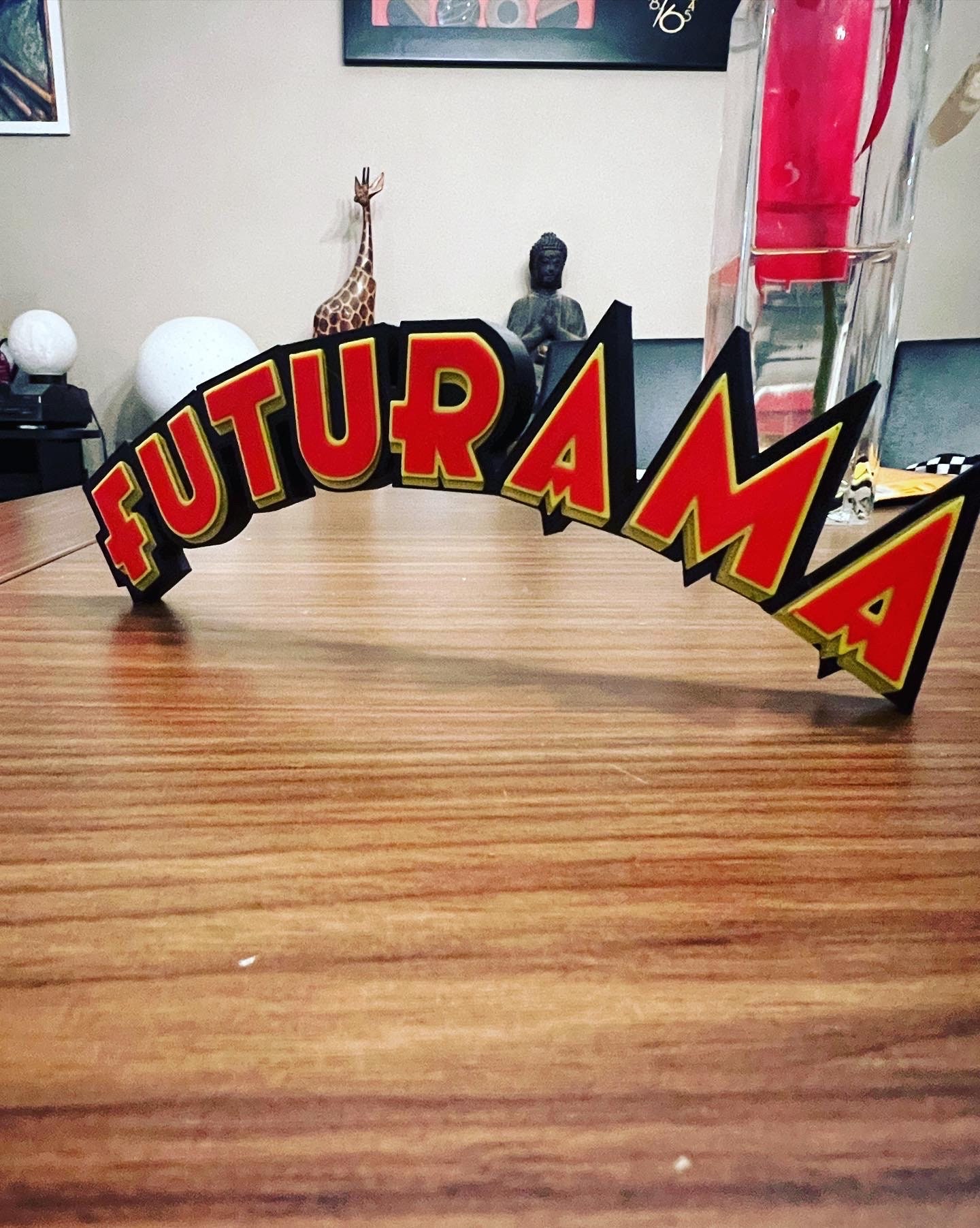 Logo Inspired Futarama the Simpsons Print Poster 3D - Etsy Ireland