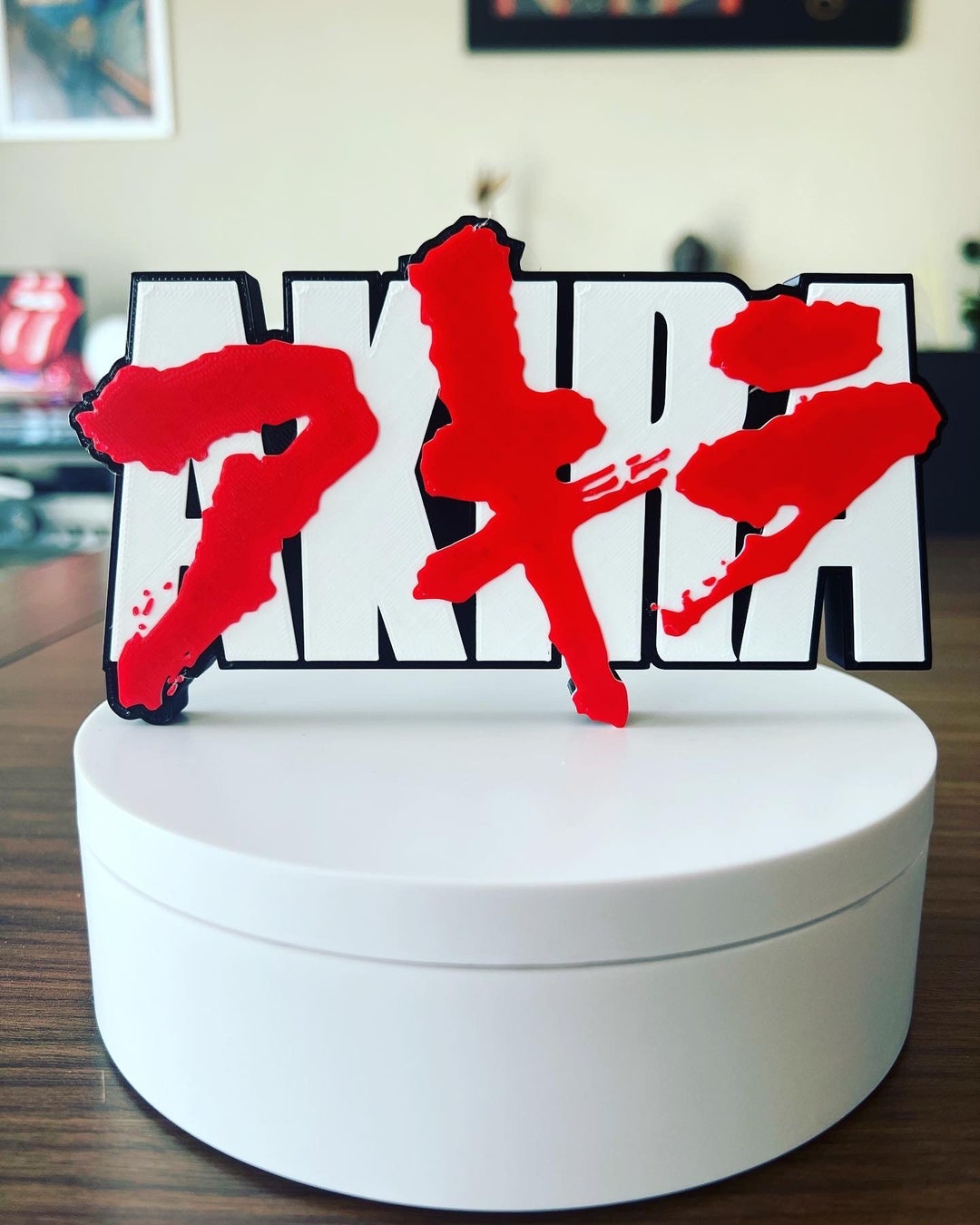 Sign Logo Inspired Akira 3D Print Poster (unofficial License) - Etsy