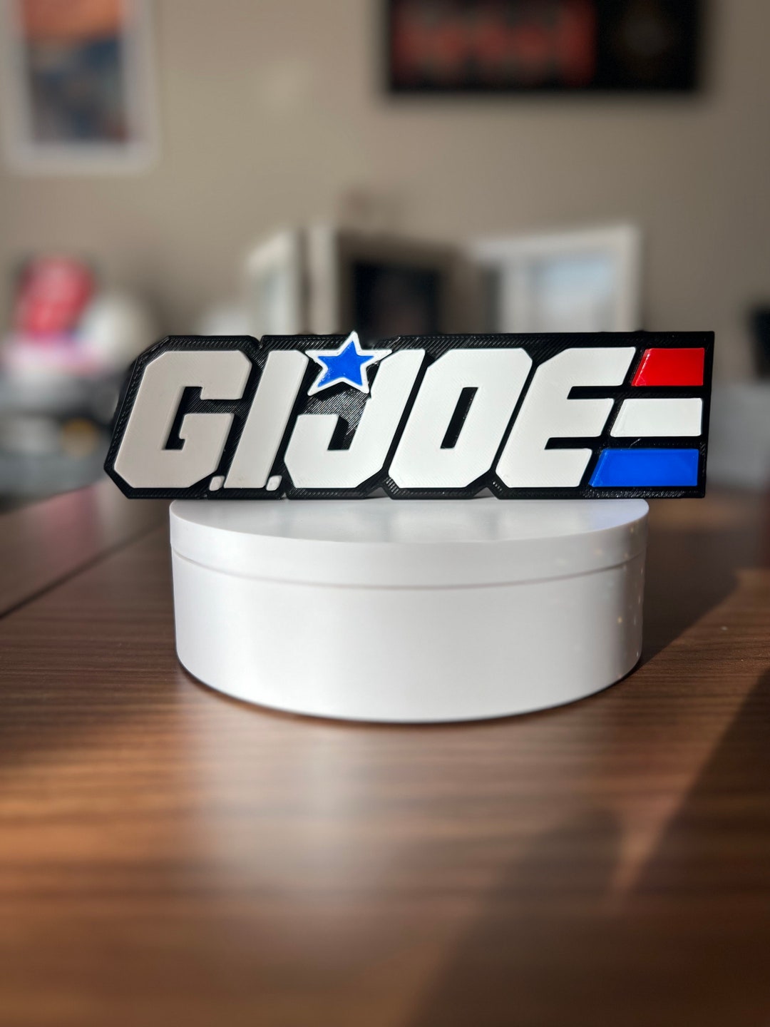 Poster Logo Gijoe Decoration Printed in 3d (unofficial License) - Etsy