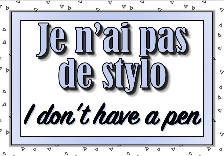 Printable Common Classroom Phrases - French - Printable Posters ...