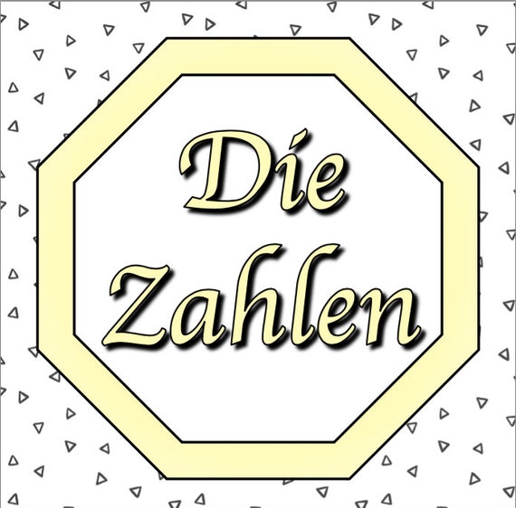 Printable German Posters Numbers 1-10 Teaching Resource - Etsy