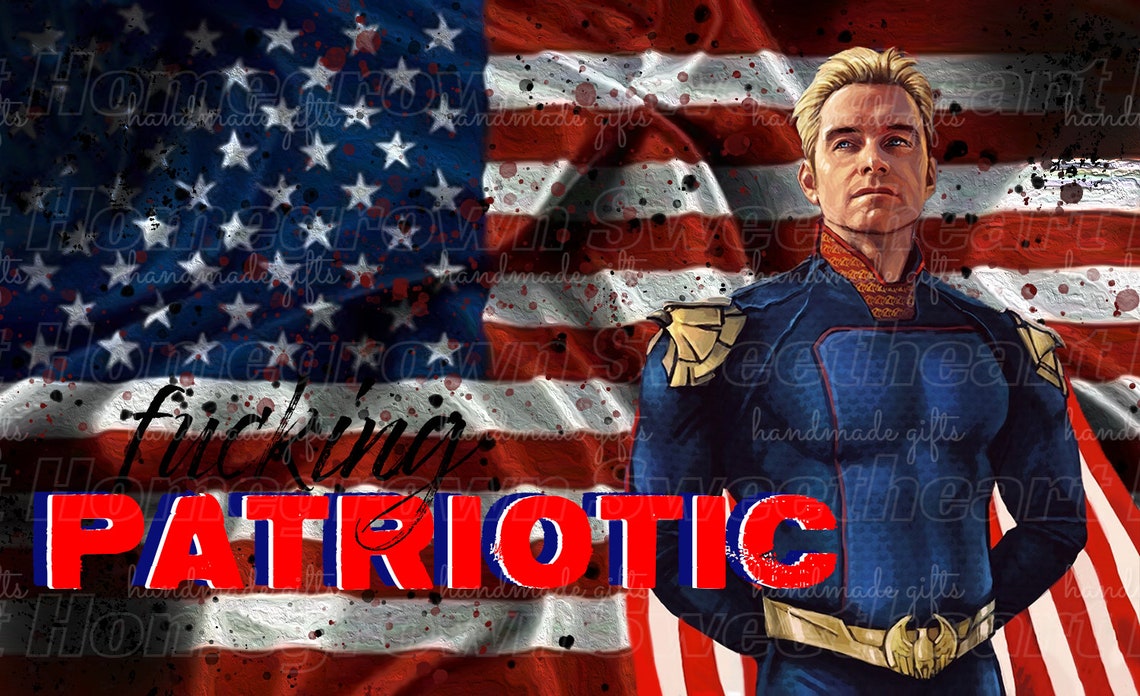 The Boys Homelander Tumbler Wrap - Etsy