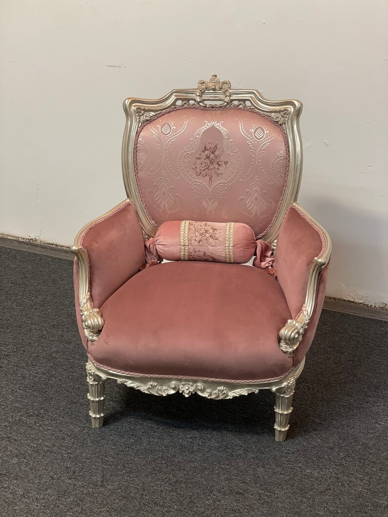 French Style Pink Living Room Set - Etsy