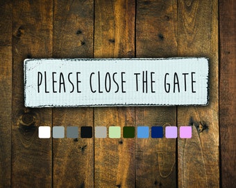 Funny Gate Signs - Etsy UK