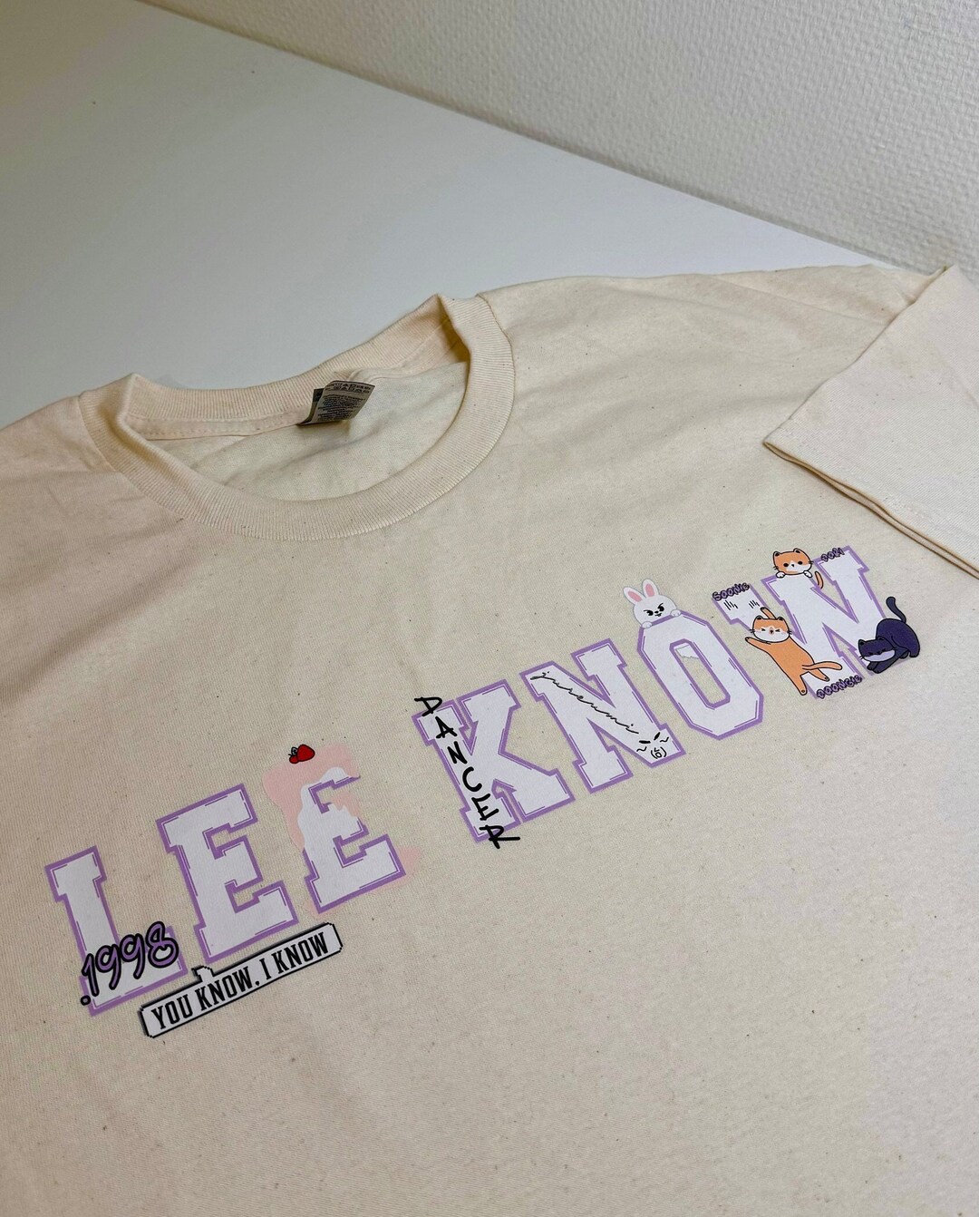 Stray Kids Lee Know Inspired Printed Unisex T-shirt - Etsy