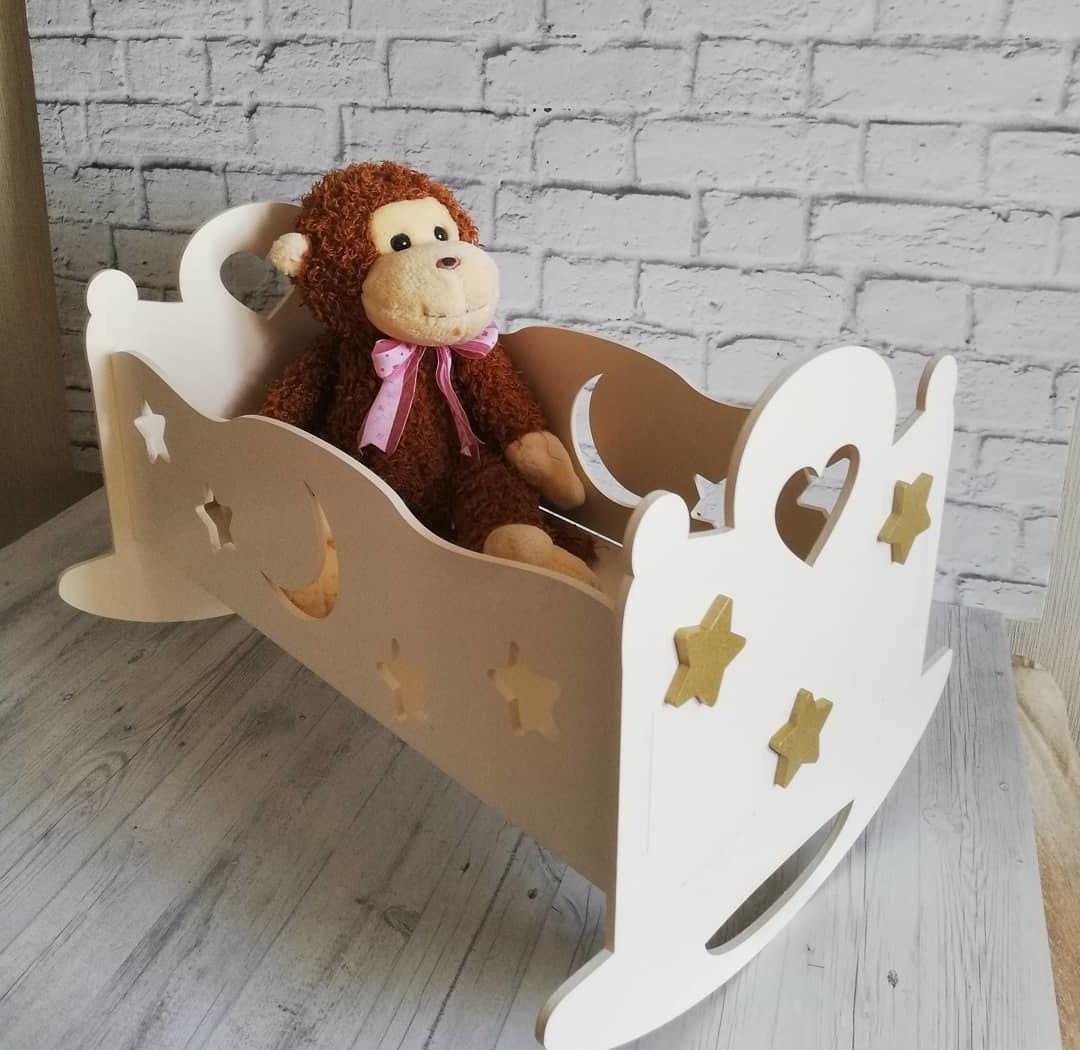 Laser Cut Vector Files SVG CNC Bed for Dolls Svg Toy for Dolls Dolls ...