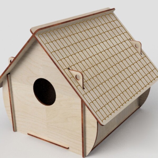 Cnc Router Files Bird House - Etsy