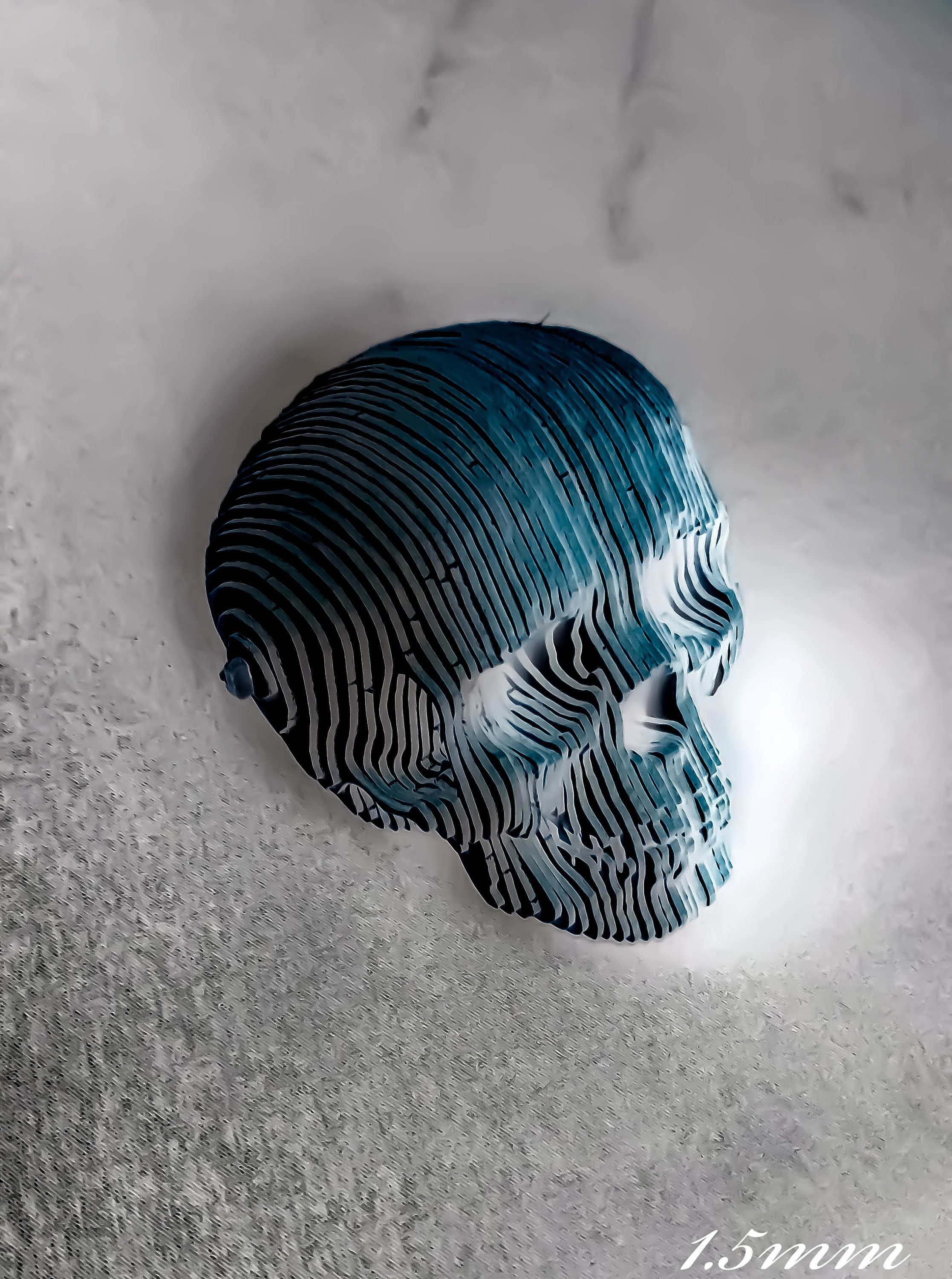 Laser Cut Vector Files SVG CNC Skull 3D Skull Decor DXF Cnc Pattern Cnc ...