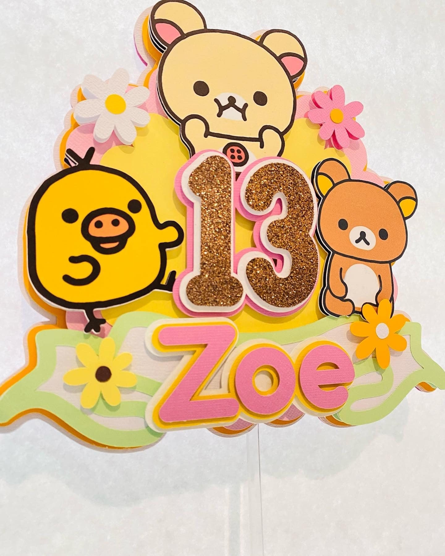Inspired Kawaii/ Kuma Cake Topper I Japan Kawaii I Kawaii Japan Kuma ...