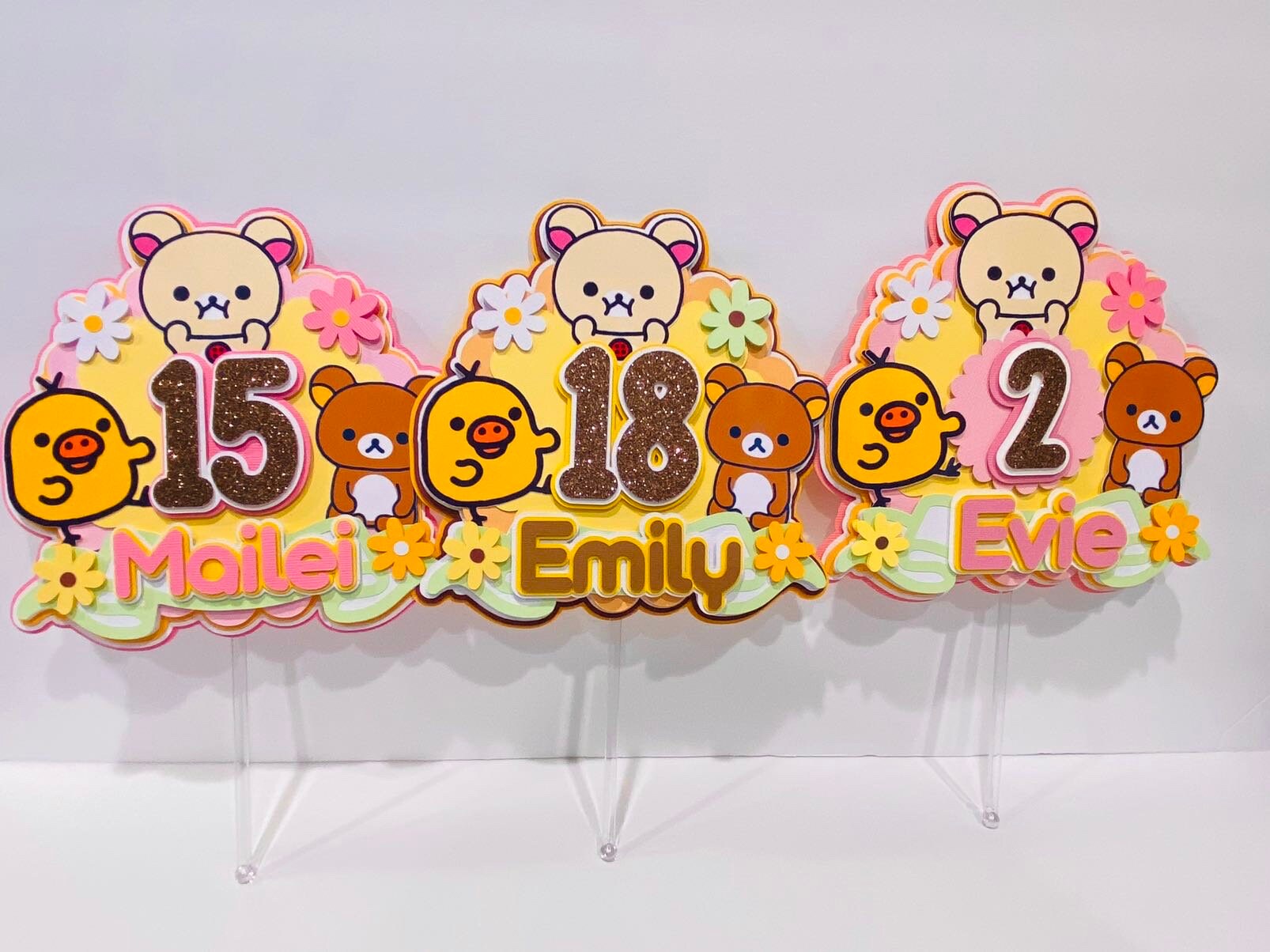 Inspired Kawaii/ Kuma Cake Topper I Japan Kawaii I Kawaii Japan Kuma ...