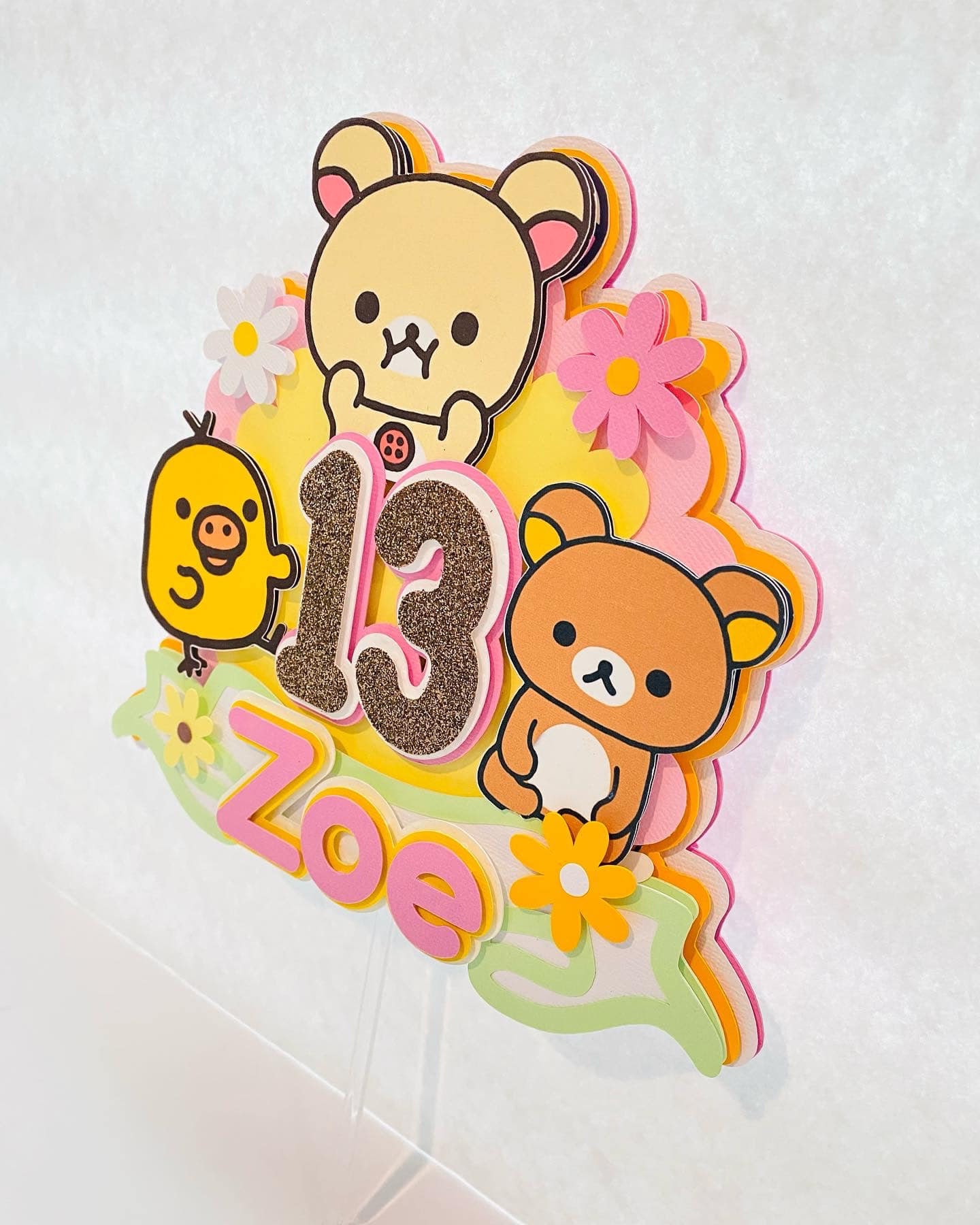 Inspired Kawaii/ Kuma Cake Topper I Japan Kawaii I Kawaii Japan Kuma ...