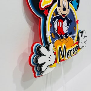 Inspired Mickey Mouse Twoodles Cake Topper| Mickey Mouse Party| Mickey ...