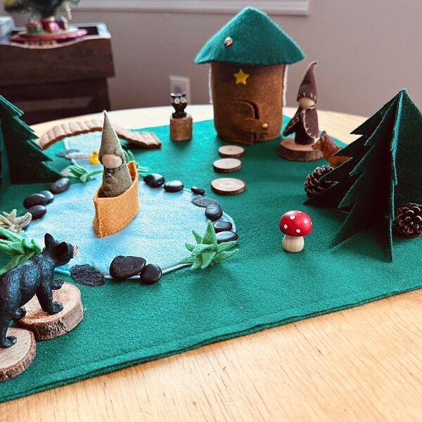 Felt Play Mat - Etsy