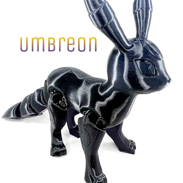 3d Printed Umbreon - Etsy