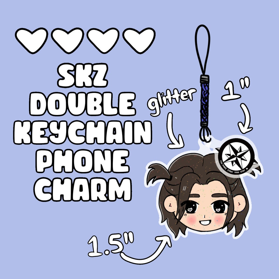 Stray Kids Phone Charms // Chibi // Skz // Kpop Merch // - Etsy